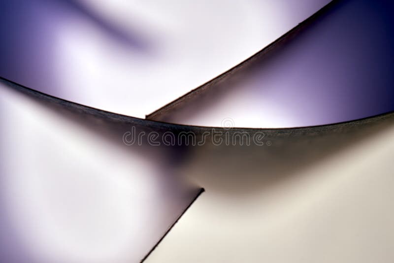 A Macro, Abstract, Background Picture of Sheets of Paper Stock Photo ...