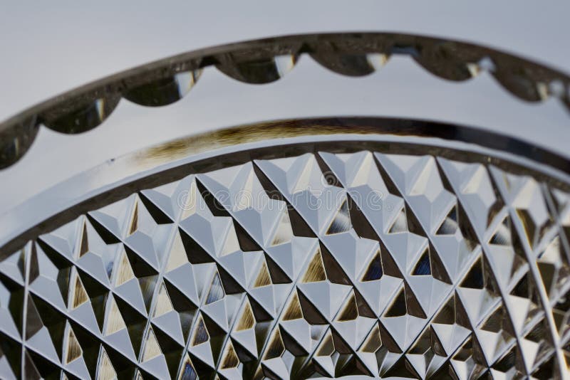 Macro Abstract Texture Background of Beautiful Hand Cut Lead Crystal ...