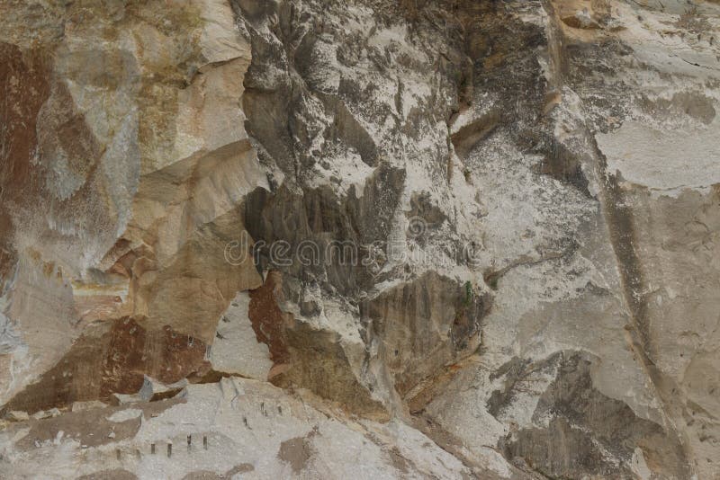 Macro of Background Texture of a White Light Brown Rock Stone Wall 2 ...