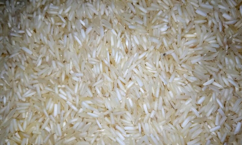 White Rice.a Close Up Macro Image of White Rice Stock Photo - Image of ...
