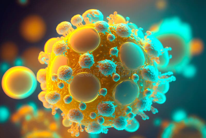 Macro of Bacteria. Microbiology Pathogen Cell Stock Image - Image of ...