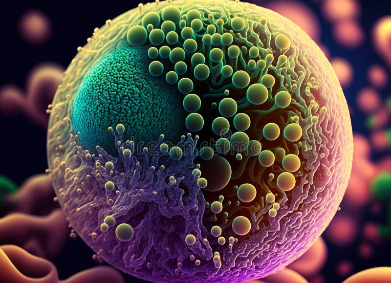 Macro of Bacteria. Microbiology Pathogen Cell Stock Photo - Image of ...