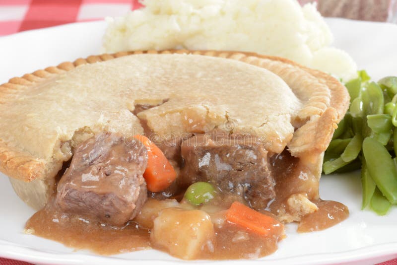 Macro beef pie stock photo. Image of pastry, nutritious - 29345862