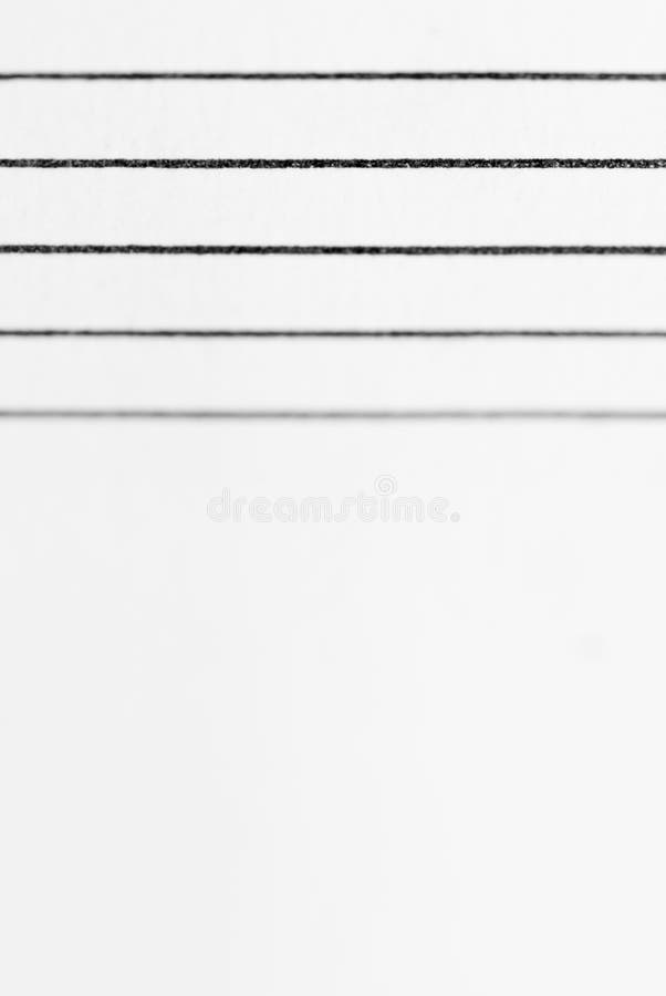 Macro Blank Sheet Music. stock image. Image of composition - 28827215