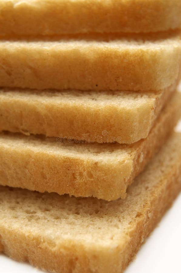Macro of bread pieces stock photo. Image of bread, piece - 3537084