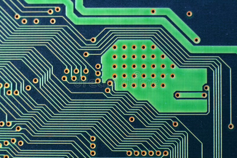 Macro of a circuit board stock photo. Image of appliance - 2954732