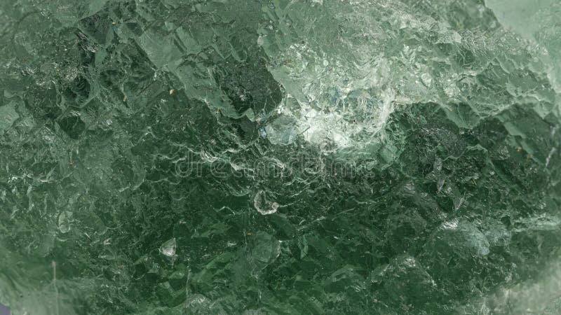 Macro Clear Green Fluorite Sample Stock Image - Image of sample, stone ...