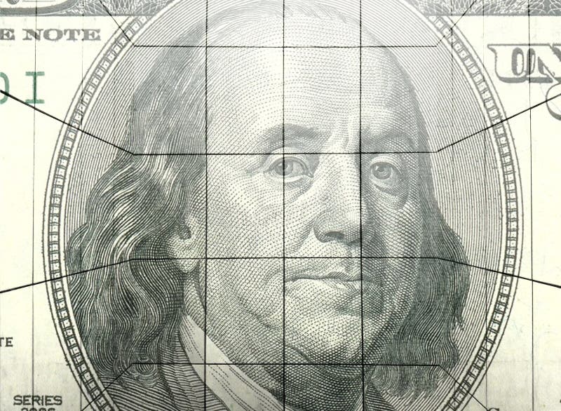 Ben Franklin Money Portrait Stock Illustrations – 73 Ben Franklin Money ...