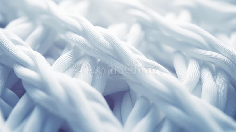 Macro Close Up of Cloth Fiber. Fabric Micro Structure. Dry Cleaning and ...