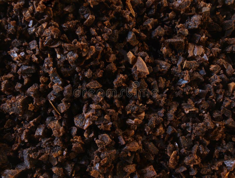 Close Up High-resolution Macro Photo of Expresso Coffee Grounds Stock ...