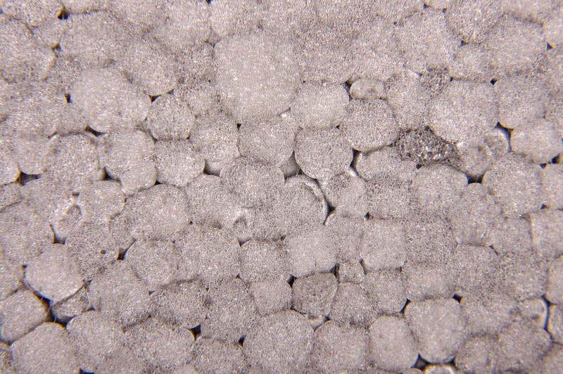 Macro Close Up of Graphite Polystyrene Bubbles Stock Image - Image of ...