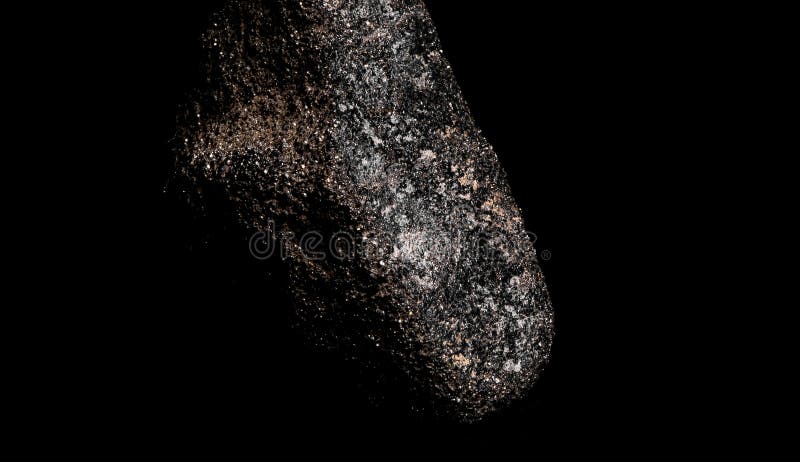 Macro Close Up Image of Raw Material Platinum and Chrome Ore Roc Stock ...