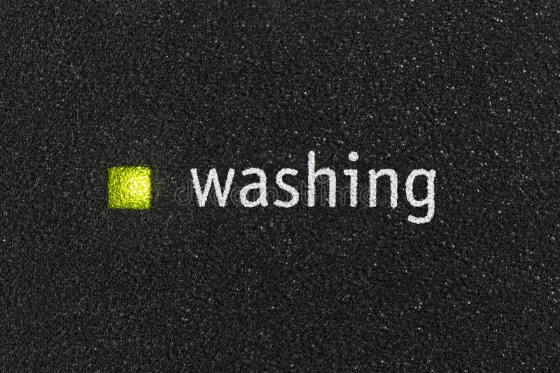 Washing Machine Indicator Light Macro Stock Image - Image of machine ...