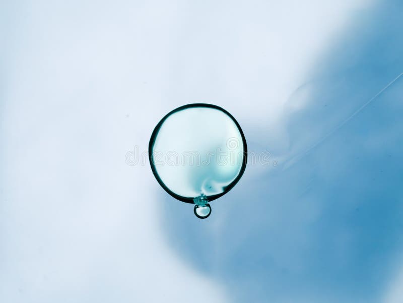 Cells Division Process, Cell Divides into Two Cells Stock Photo - Image ...