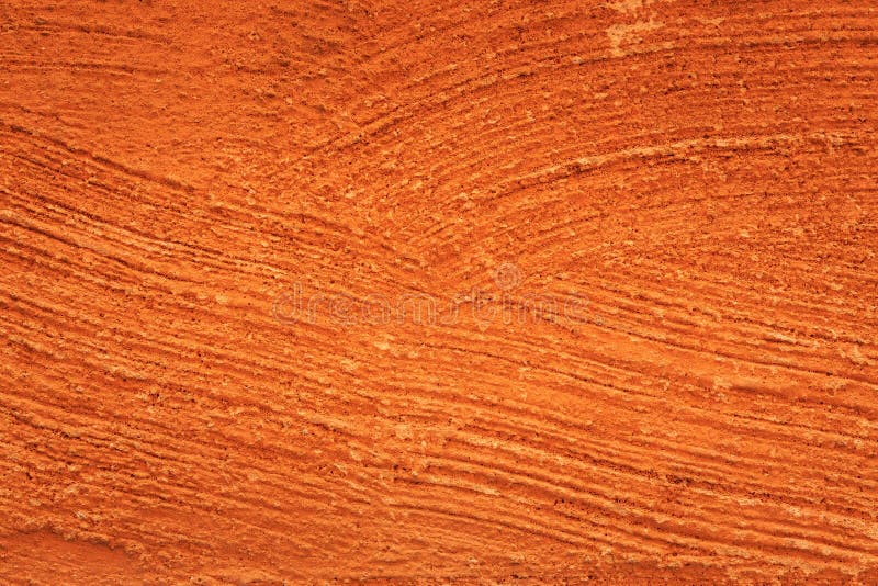 Macro Close-up of Structure and Details of Orange Colorful Plaster Wall ...