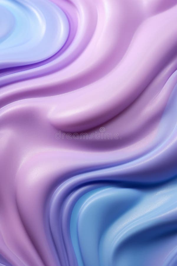 Macro Close-up of Pastel Slime Texture, Made with Generative AI Stock ...