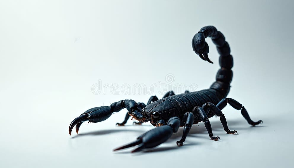 Isolated Black Scorpion Stock Illustrations – 3,578 Isolated Black ...