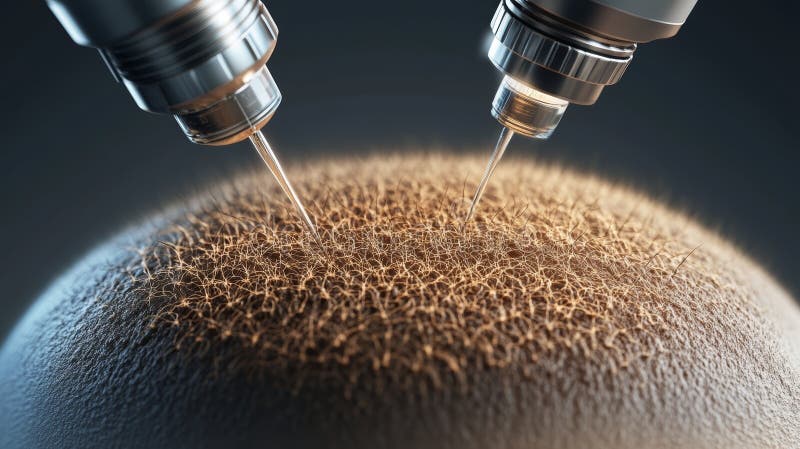 Macro Closeup of Sewing Needle, Exploring Texture, Sharpness, and ...