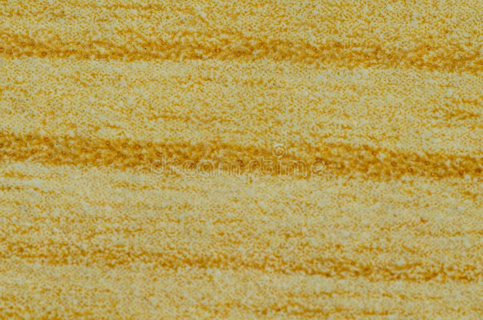 Macro Closeup of a Yellow-orange Colored Pencil Texture Stock Image ...