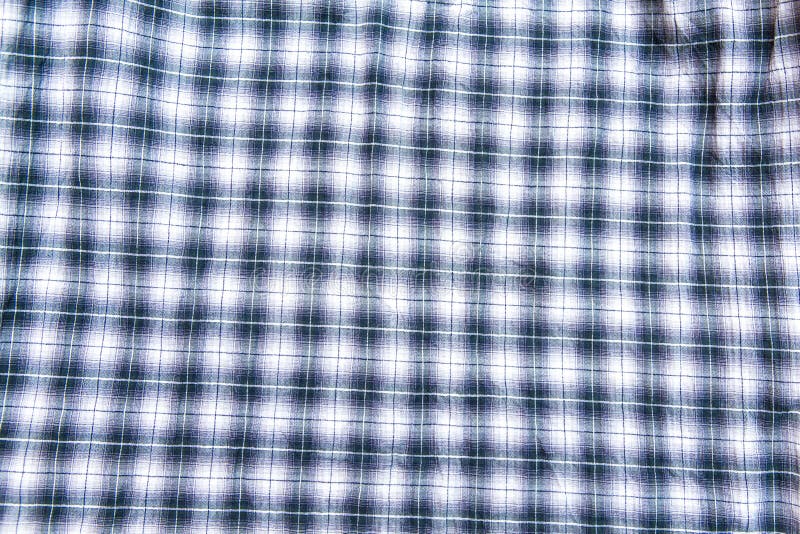 Cloth Texture with White and Green Squares Stock Image - Image of ...
