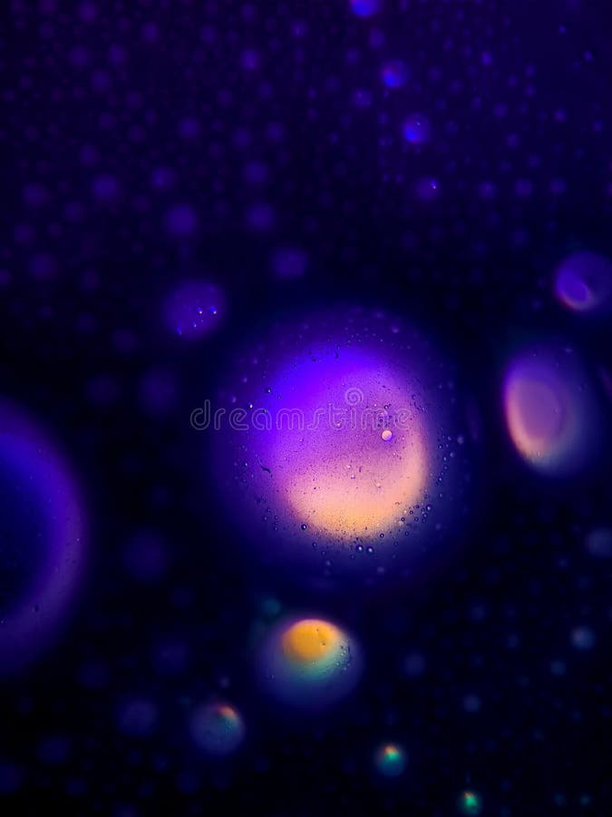 Macro Colorful Soap Bubbles Gradient Abstract Background Blue Pink ...