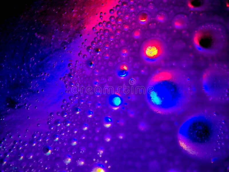 Macro Colorful Soap Bubbles Gradient Abstract Background Blue Pink ...