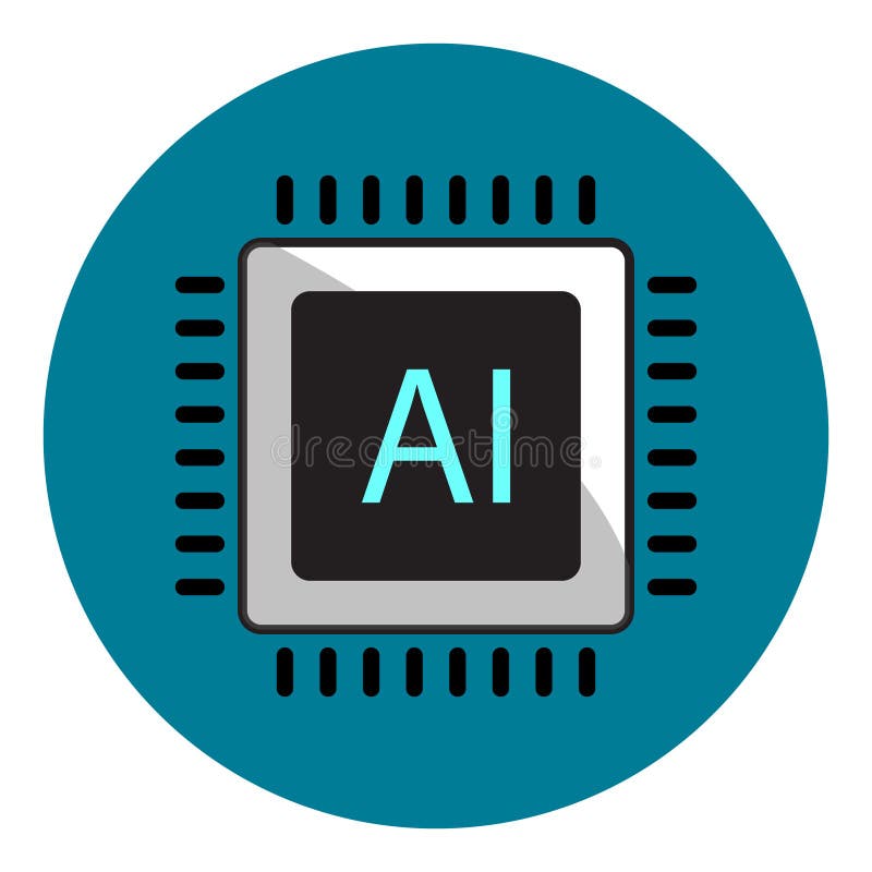 Macro Cpu Chip Icon, Digital Data Microprocessor Stock Illustration ... Macro Cpu Chip Icon, Digital Data Microprocessor Stock Illustration ...