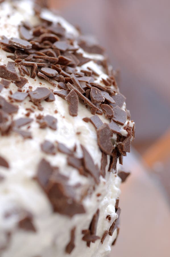 Macro of Cream cake stock image. Image of sweet, cake - 8267045