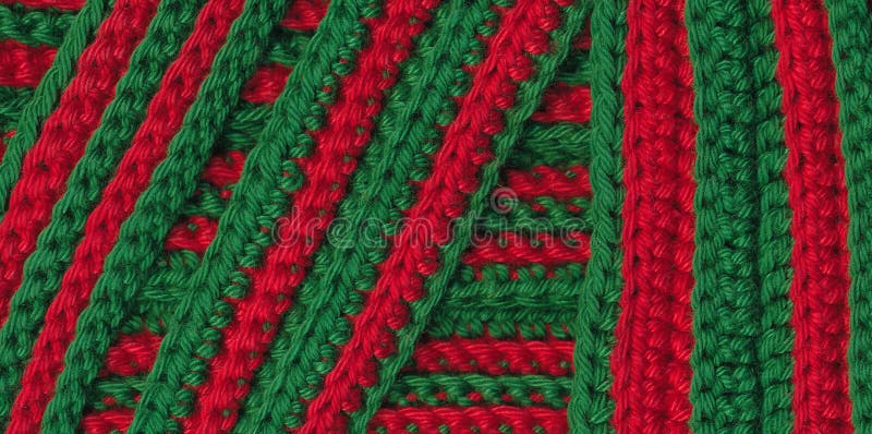 Macro crochet stripes stock photo. Image of textile, material - 41440834