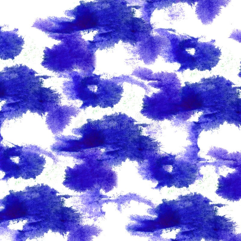 Macro Dark Blue, Black Spot Blotch Texture on a White Stock Image ...