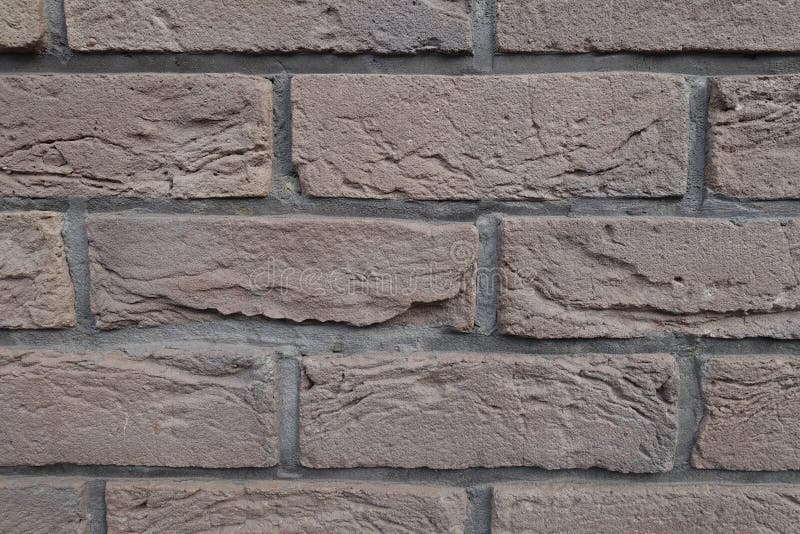 Macro of Dark Brown Brick Wall Stock Photo - Image of rectangles, brown ...