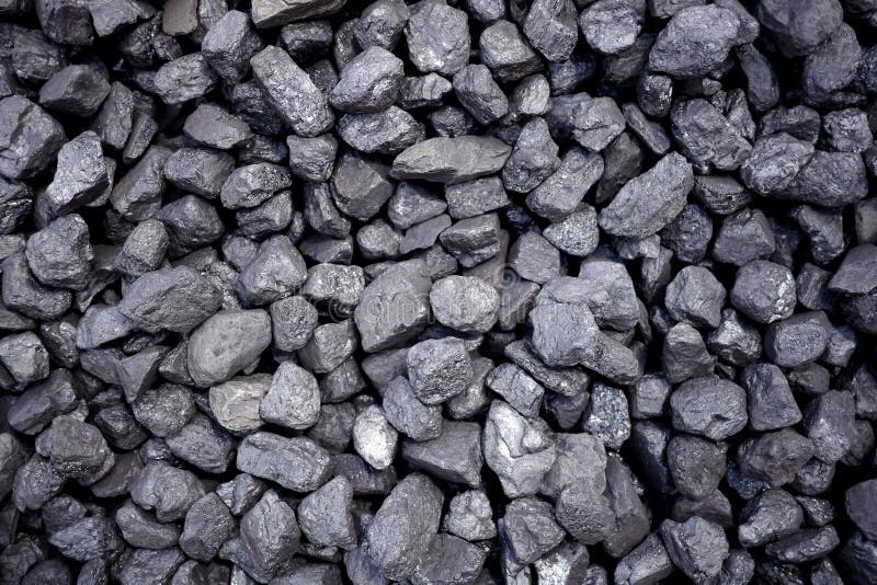 Macro De Las Rocas Negras Del Carbón Foto de archivo - Imagen de mina ...