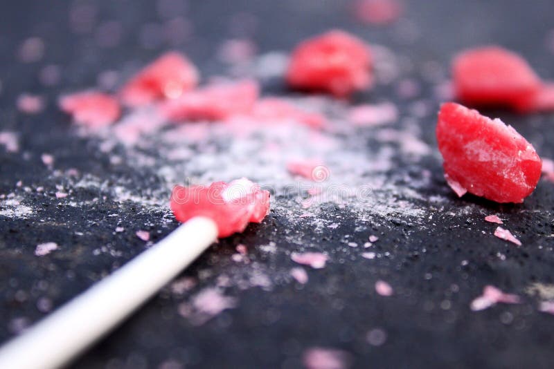 Broken Lollipop stock image. Image of crashed, upset, fragile - 9708085