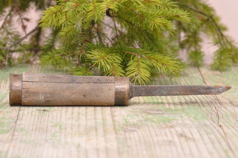Old used chisel stock image. Image of building, carve - 113182181