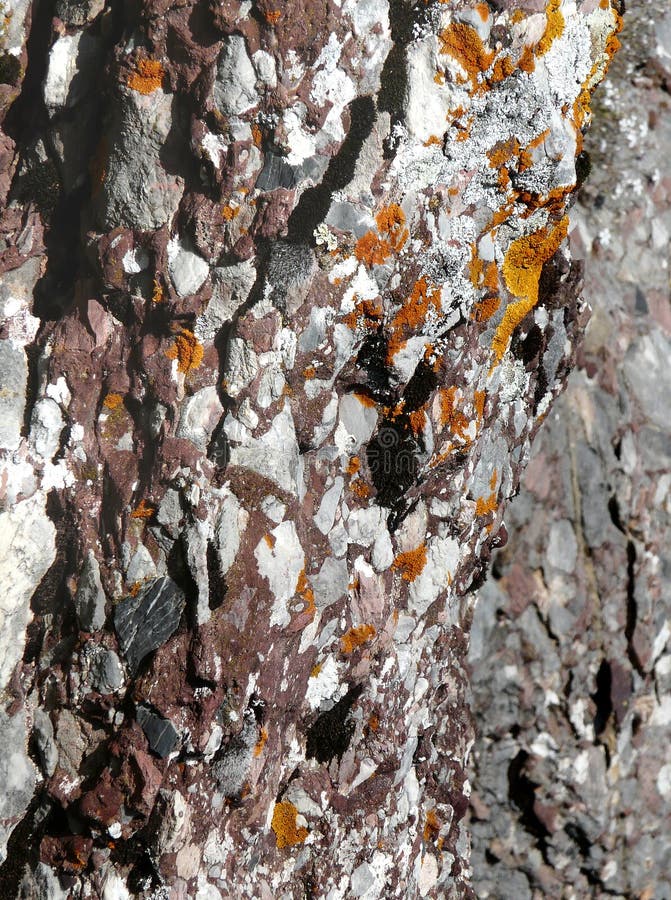 Macro Detail of Rock and Minerals Stock Image - Image of abstract, blue ...