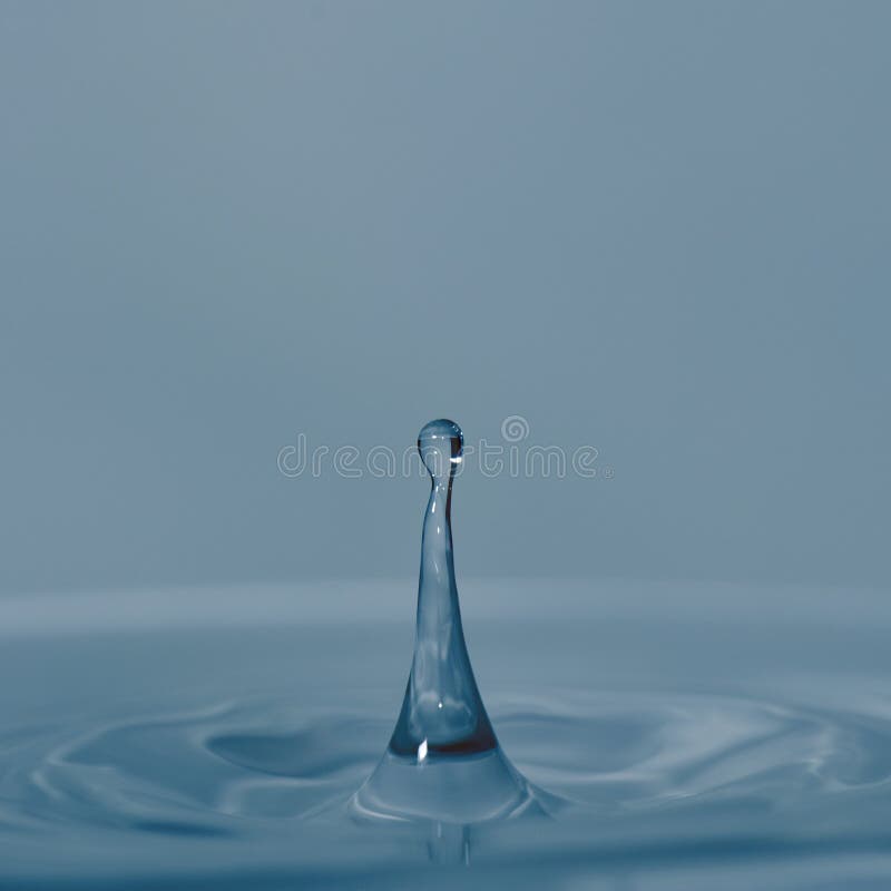 Water Drops Falling stock photo. Image of liquid, drops - 109856778