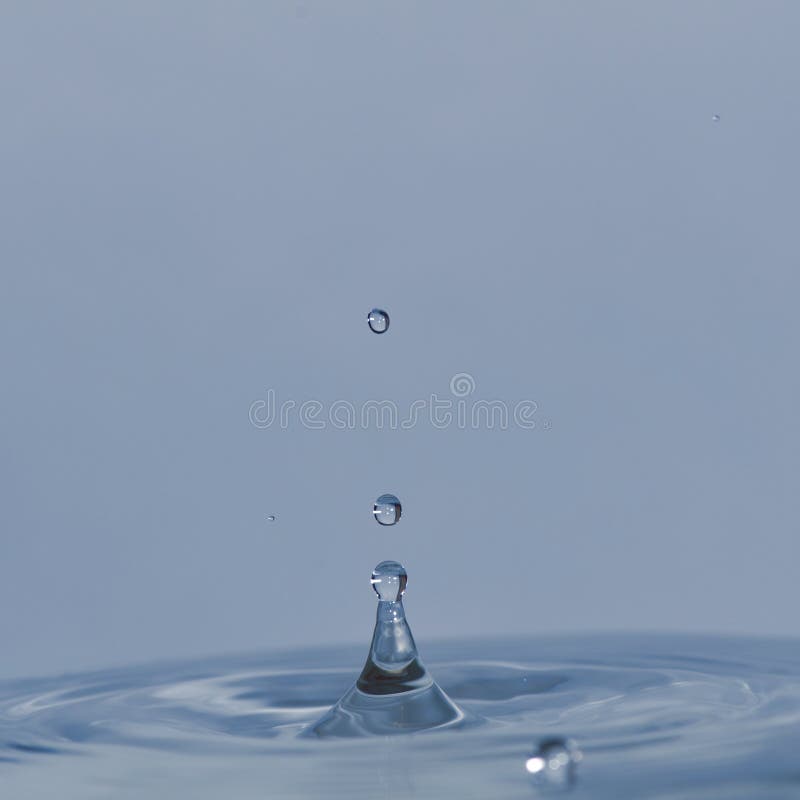 Water Drops Falling stock photo. Image of bubble, clear - 109861558