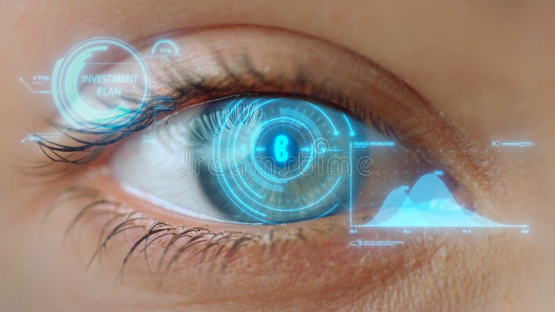 Macro Eye Financial System Projection Displaying Important Information ...