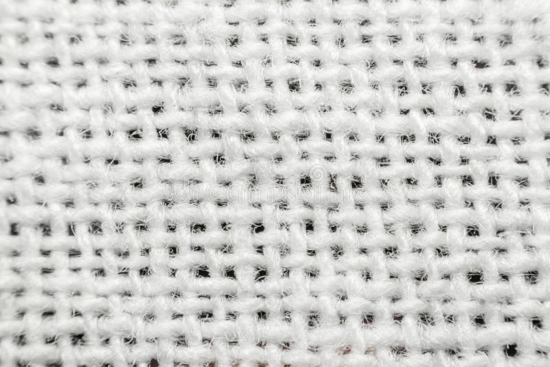 Macro of Fabric Weave Texture Surface Stock Photo - Image of closeup ...