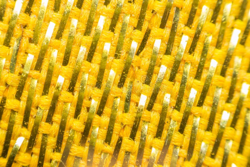 Macro of Fabric Weave Texture Surface Stock Image - Image of detailed ...
