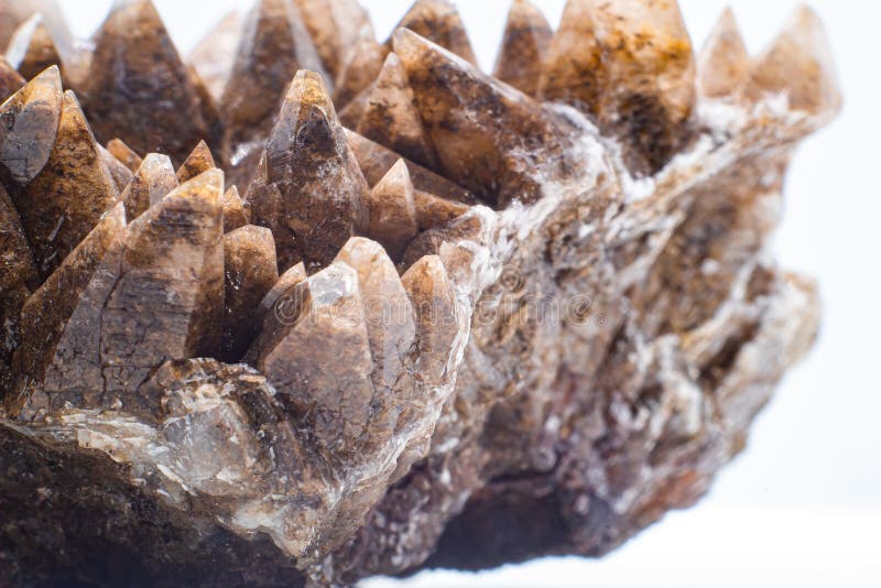 Natural Brown Sharp Spiked Calcite, Calcite Stone, Natural Sharp and ...