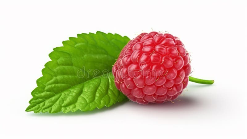 Macro from fresh raspberry stock illustration. Illustration of nature ...