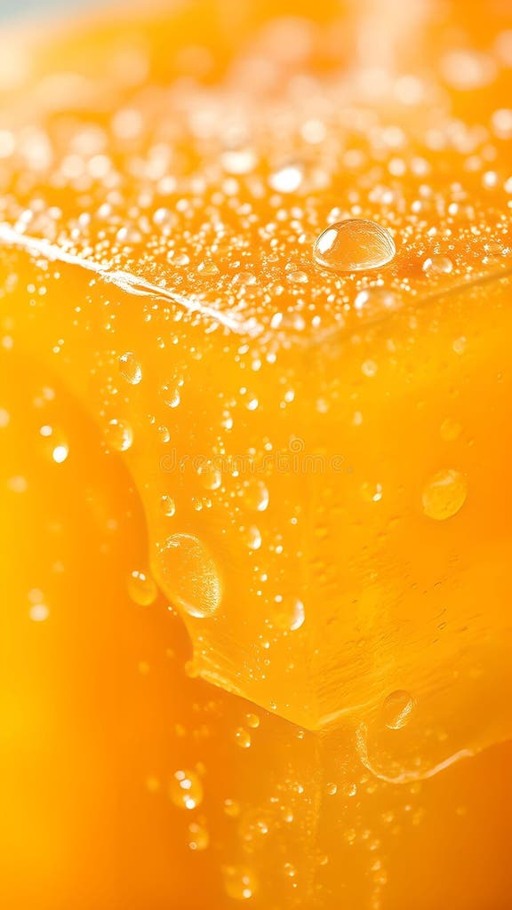 Macro Fruit Cube: Hyper-Realistic Water Droplets and Photorealistic ...