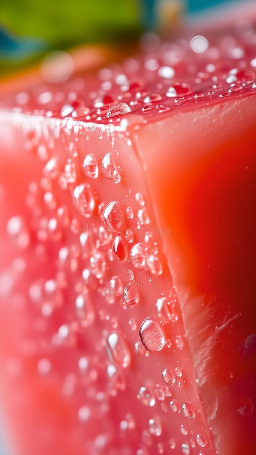 Macro Fruit Cube: Hyper-Realistic Water Droplets and Photorealistic ...