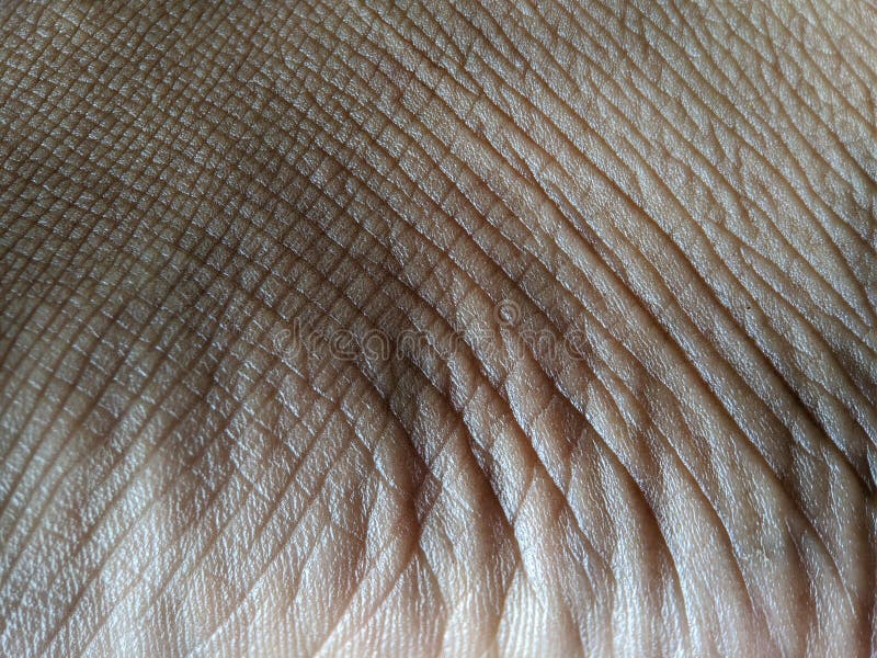 Macro of hand skin texture stock photo. Image of white - 263332618