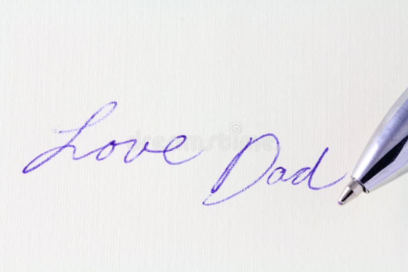 Love Dad stock photo. Image of greeting, symbol, isolated - 29764138