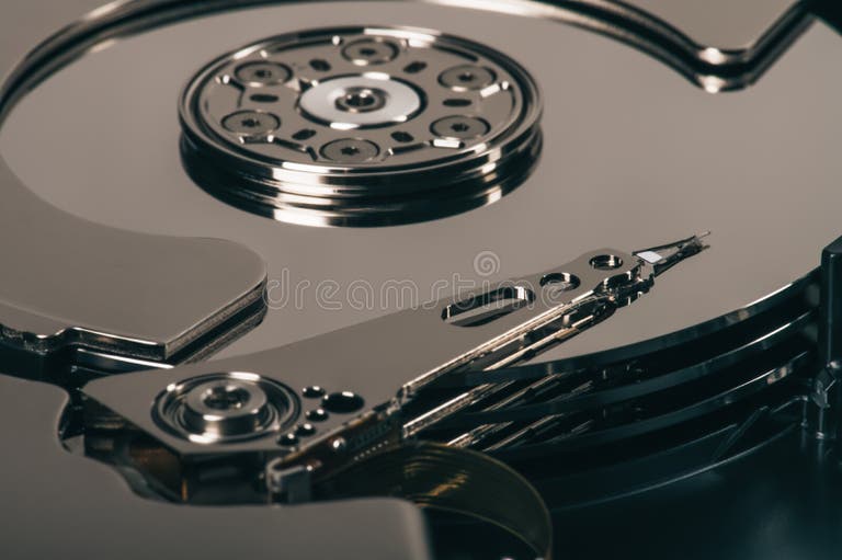 Macro Hard Drive. Concept of Data Backup Stock Image - Image of ...