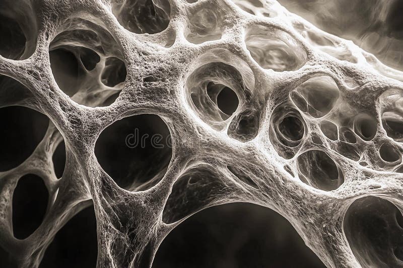 Macro of High-tech Muscle Connective Tissue Analyzed Using a Microscope ...