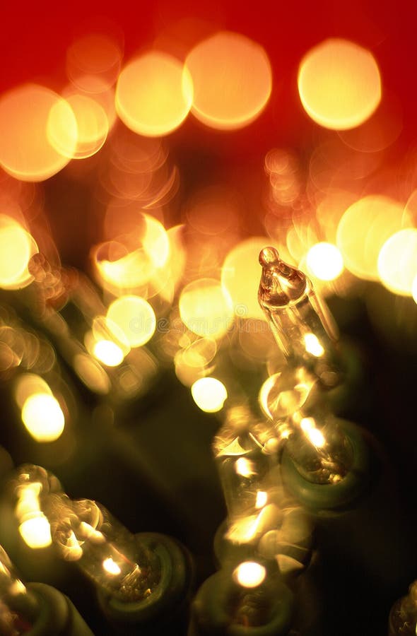 Macro of Holiday Lights stock photo. Image of celebration - 3800672