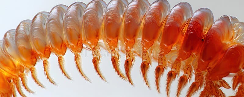 Close-up of a Centipede S Legs and Body Segment Showcasing Intricate ...